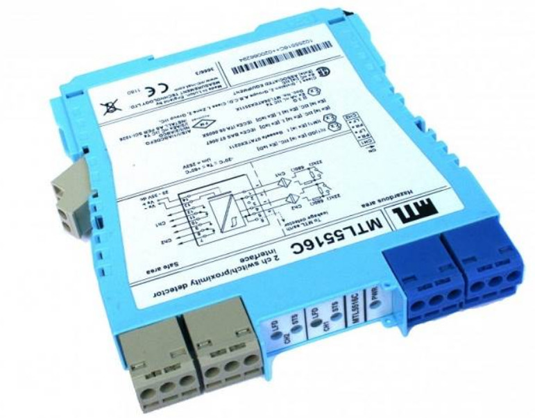 MTL5516C 스위치 근접 탐지 인터페이스 NAMUR 입력, 릴레이 출력